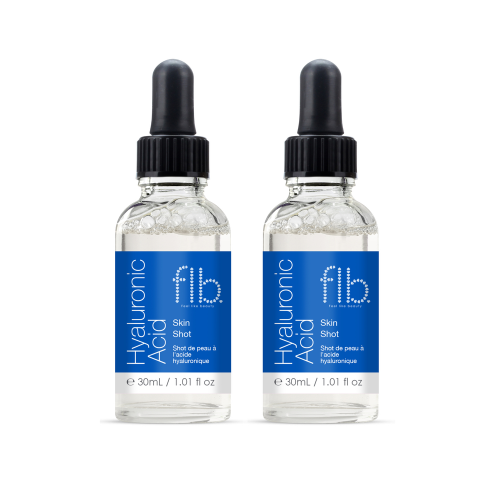 Hyaluronic Acid Skin Shot 30ml Twin Value Savings Pack – Feel Like Beauty